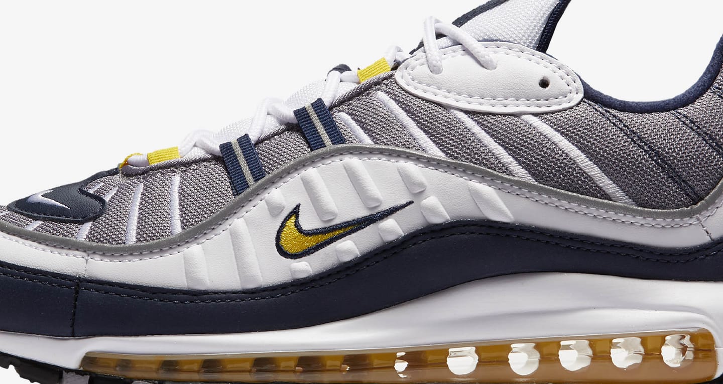 Fecha de lanzamiento de las Nike Air Max 98 "Tour Yellow & Midnight ...