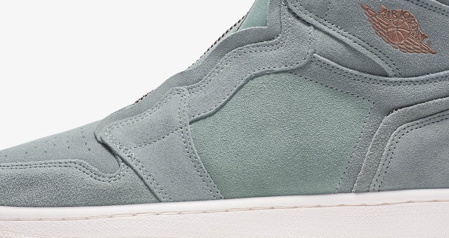 Women's Air Jordan 1 High Zip 'Mica Green & Sail' Release Date. Nike SNKRS