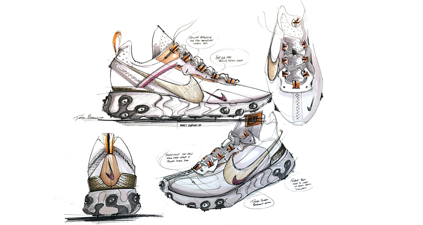 Behind The Design: React Element 87. Nike SNKRS