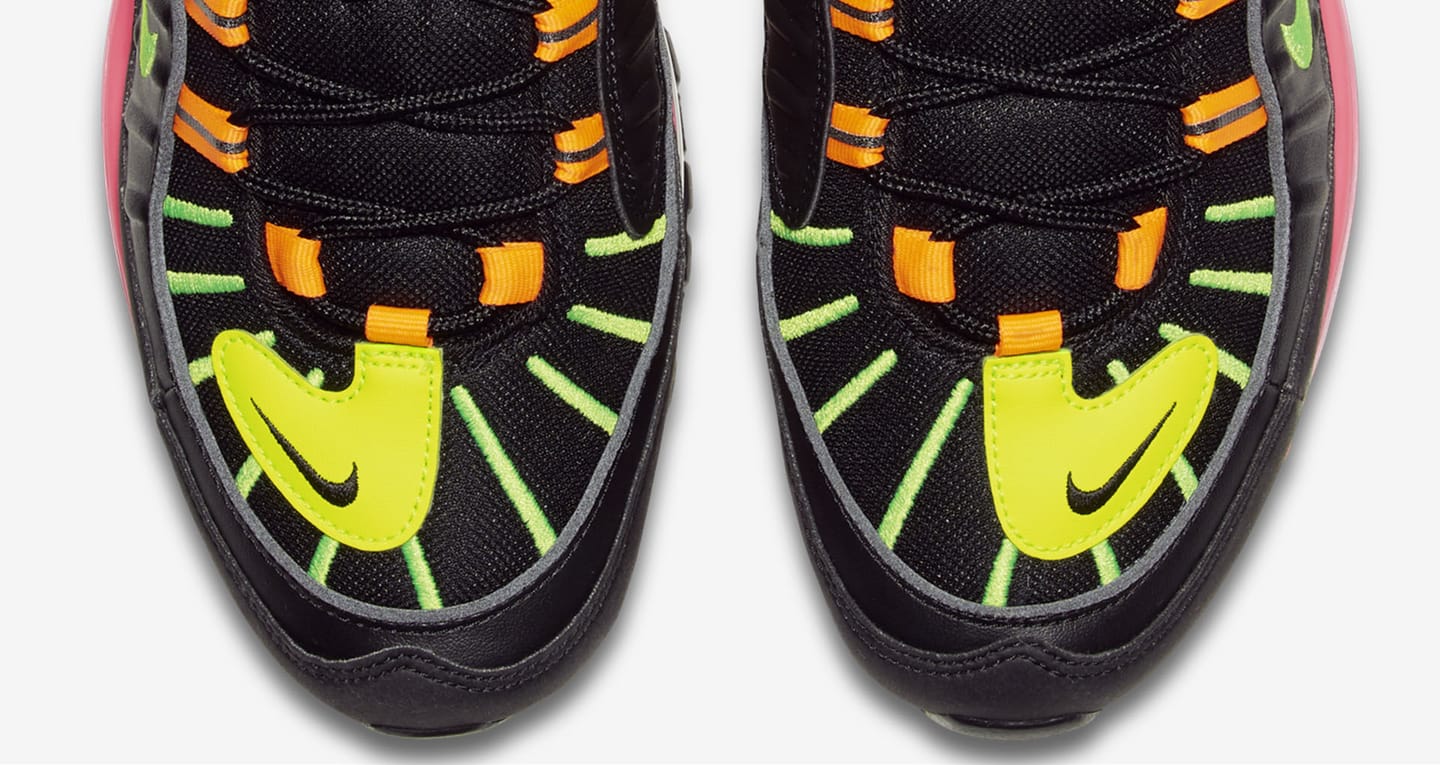 【NIKE公式】エア マックス 98 'Black and Racer Pink and Volt and Green Strike ...