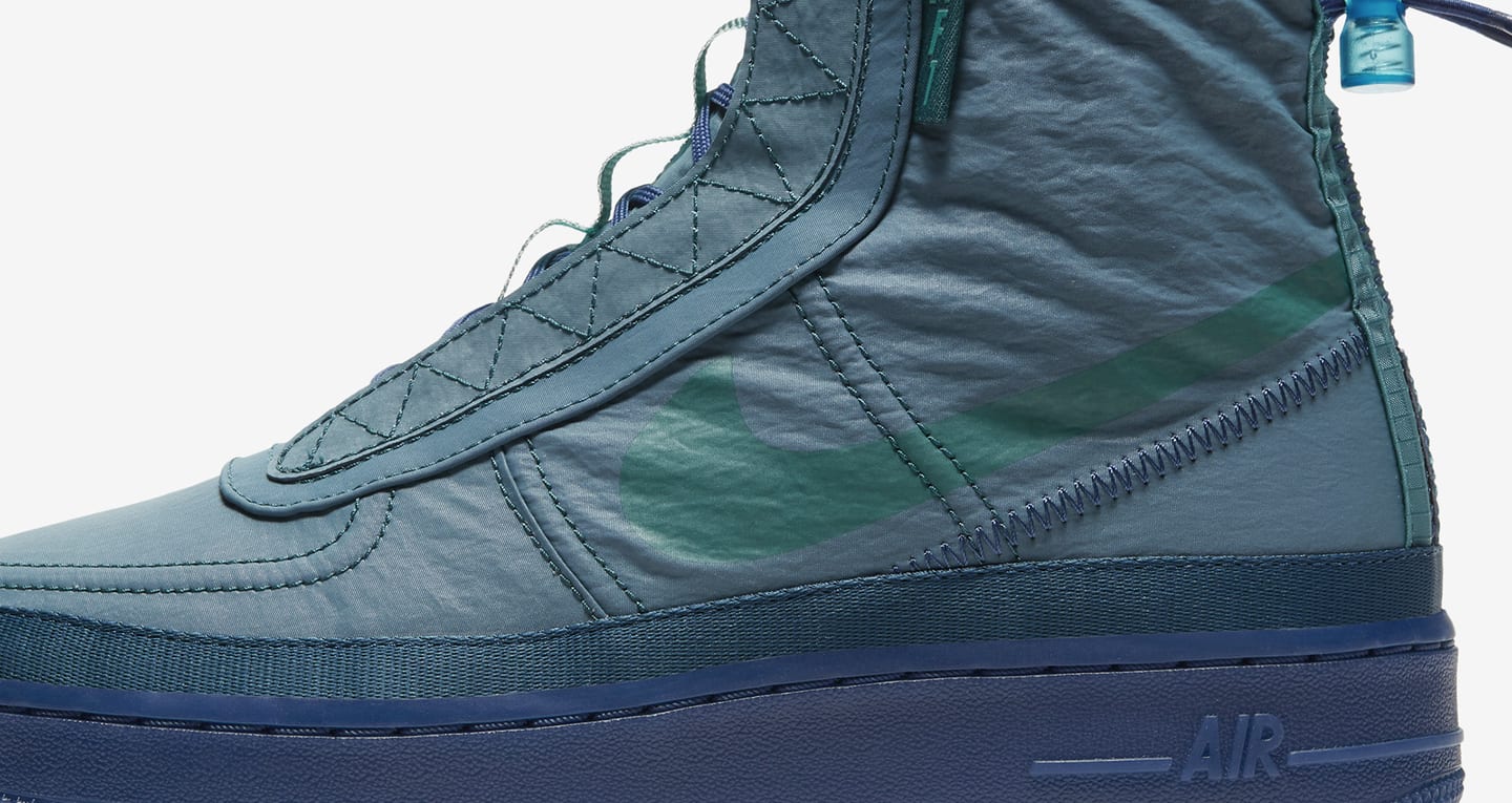 Women’s Air Force 1 Shell 'Midnight Turquoise' Release Date. Nike SNKRS