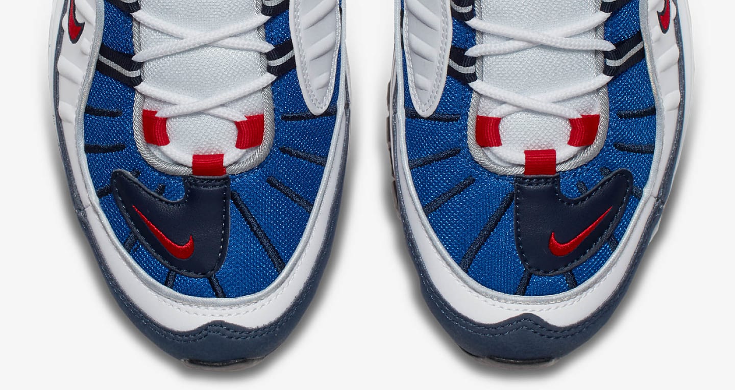 Nike Air Max 98 'White & University Red & Royal Blue' Release Date ...
