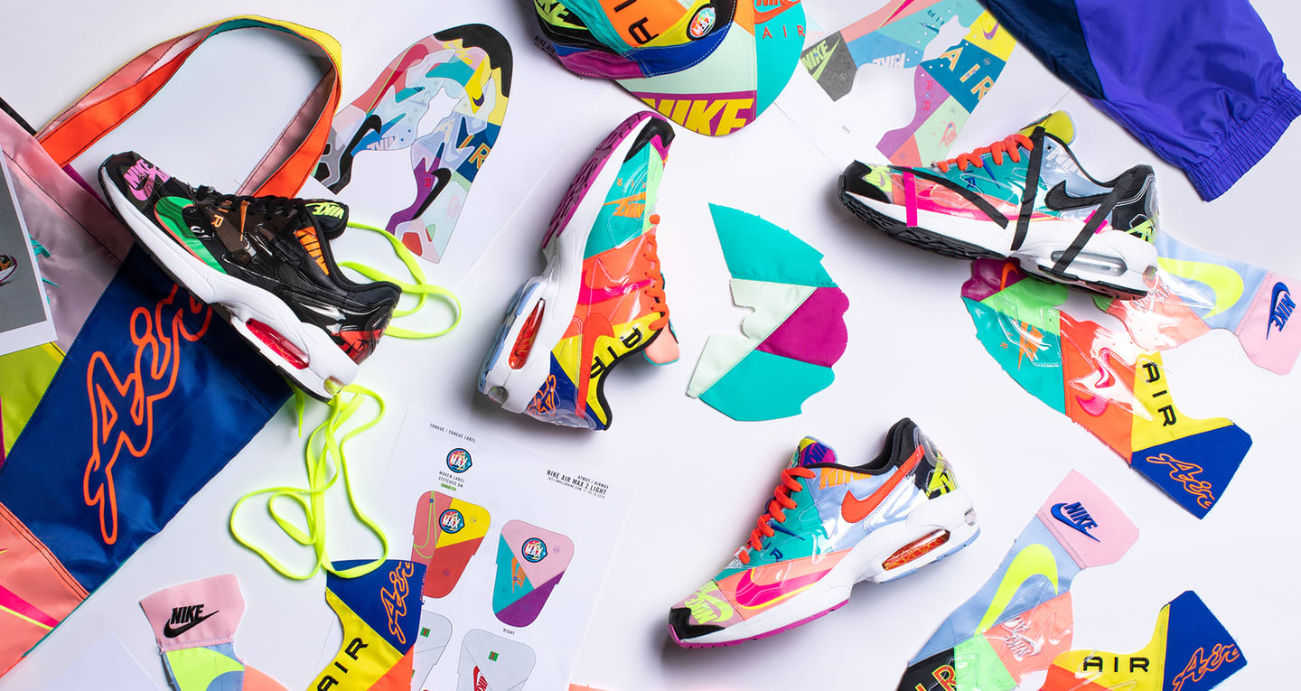Über das Design: atmos x Nike Air Max2 Light. Nike SNKRS