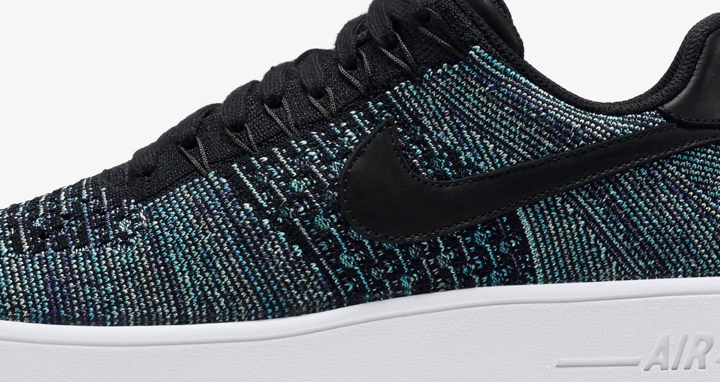Nike Air Force 1 Low Flyknit "Vapor Green & Black". Nike SNKRS