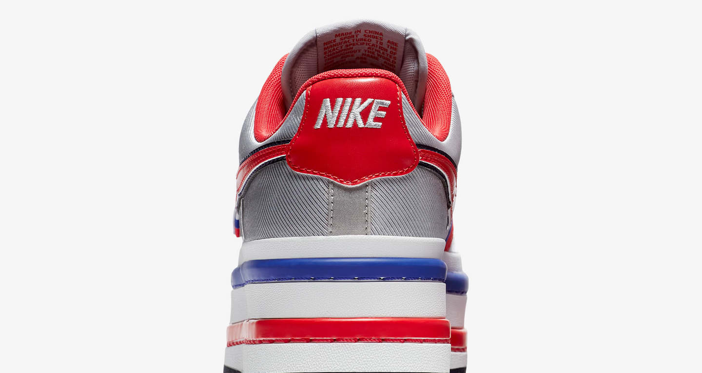 Nike Women's Vandal 2K 'Metallic Silver & University Red' Release Date ...