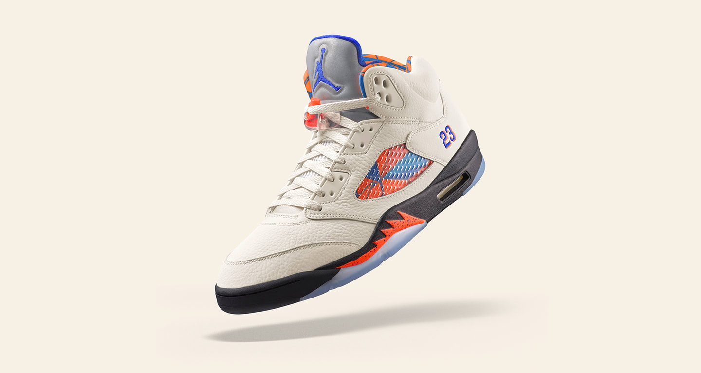 Air Jordan 5 Retro "Sail e Azul Racer" – Data de lançamento. Nike SNKRS