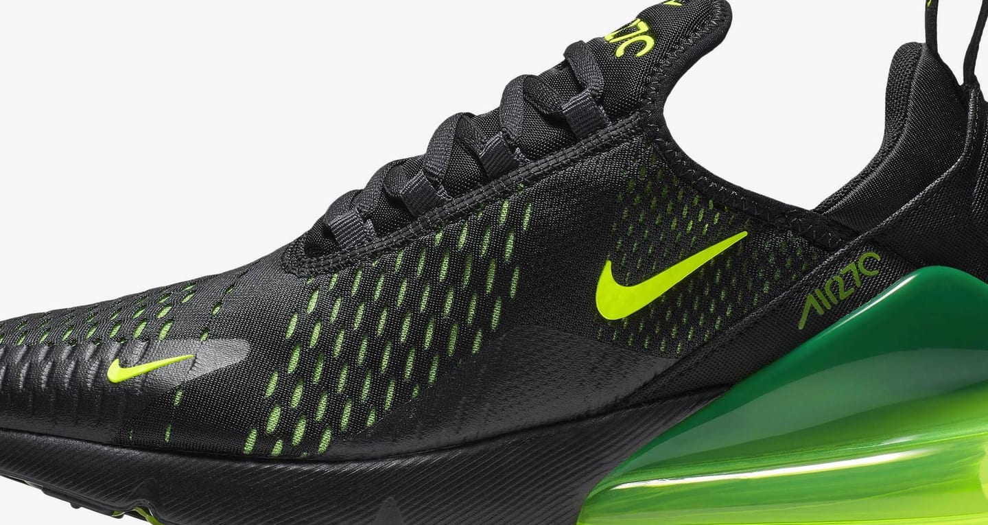 Air Max 270 'Volt & Black & Oil Grey' Release Date. Nike SNKRS