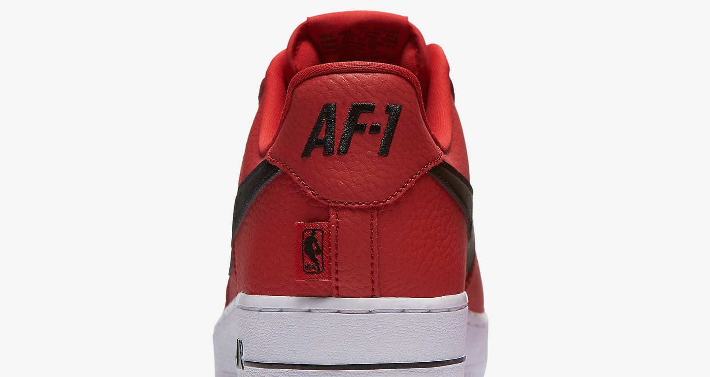 Nike AF-1 Low NBA 'University Red & Black & White' Release Date. Nike SNKRS