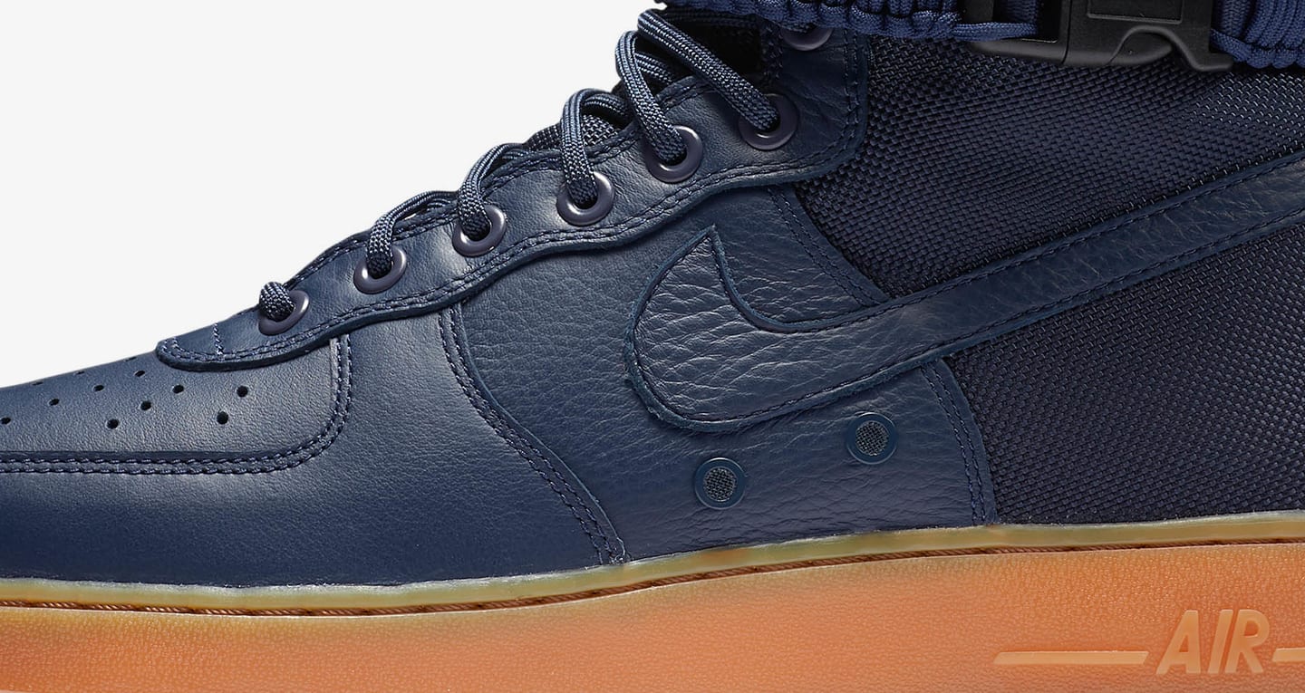 Nike SF AF-1 'Black & Midnight Navy' Release Date.. Nike SNKRS