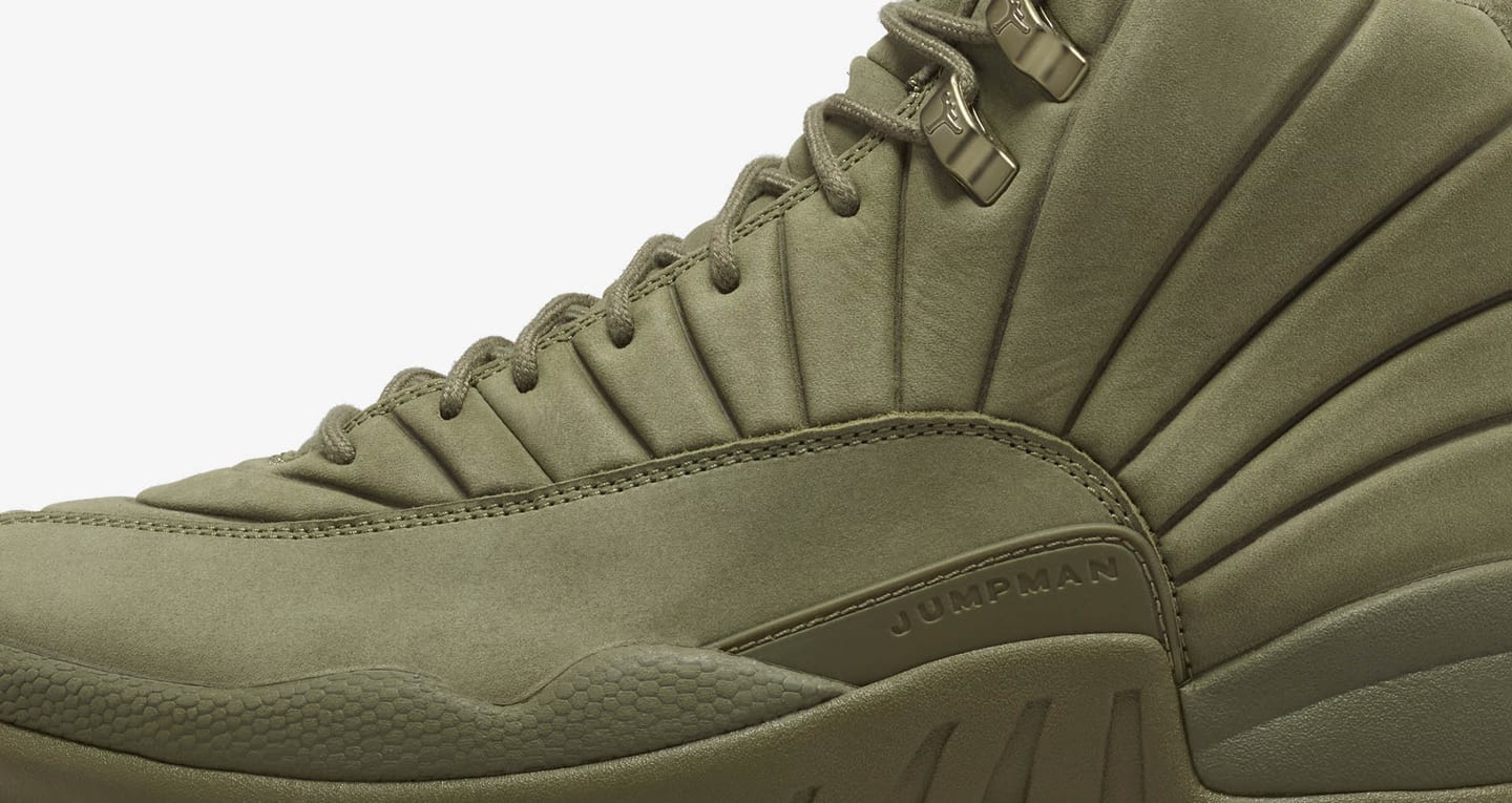 Air Jordan 12 Retro PSNY "Medium Olive" - Data de llançament. Nike SNKRS