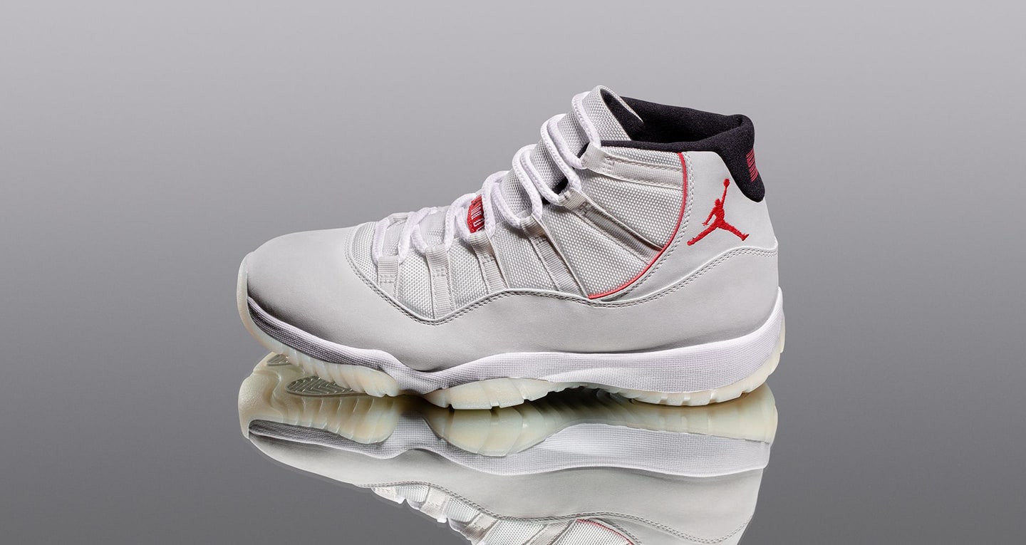 Informacje o projekcie: Air Jordan 11 „Platinum Tint”. Nike SNKRS