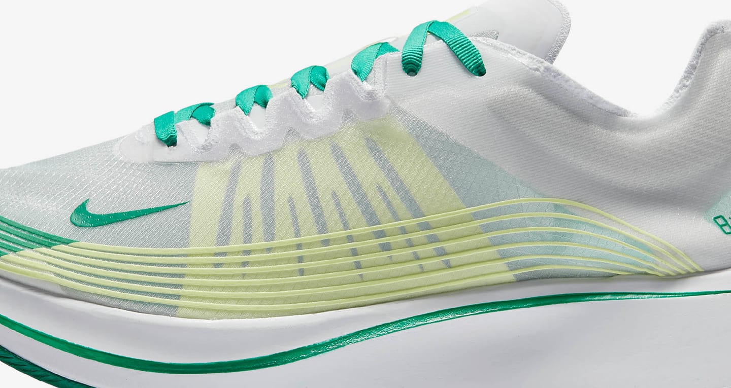 Nike Zoom Fly 'White & Lucid Green' Release Date. Nike SNKRS