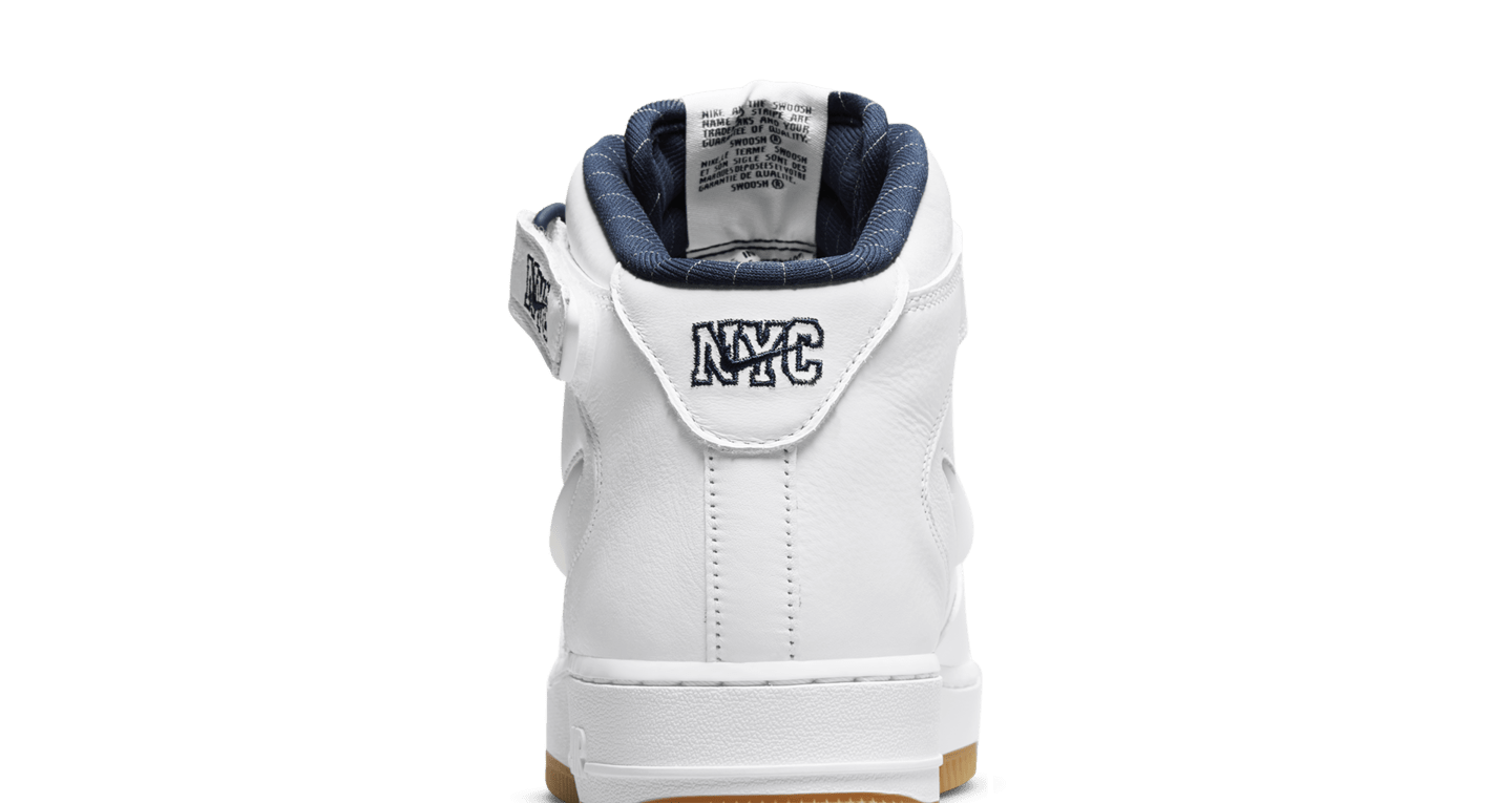 Air Force 1 Mid Jewel 'NYC Midnight Navy' Release Date. Nike SNKRS