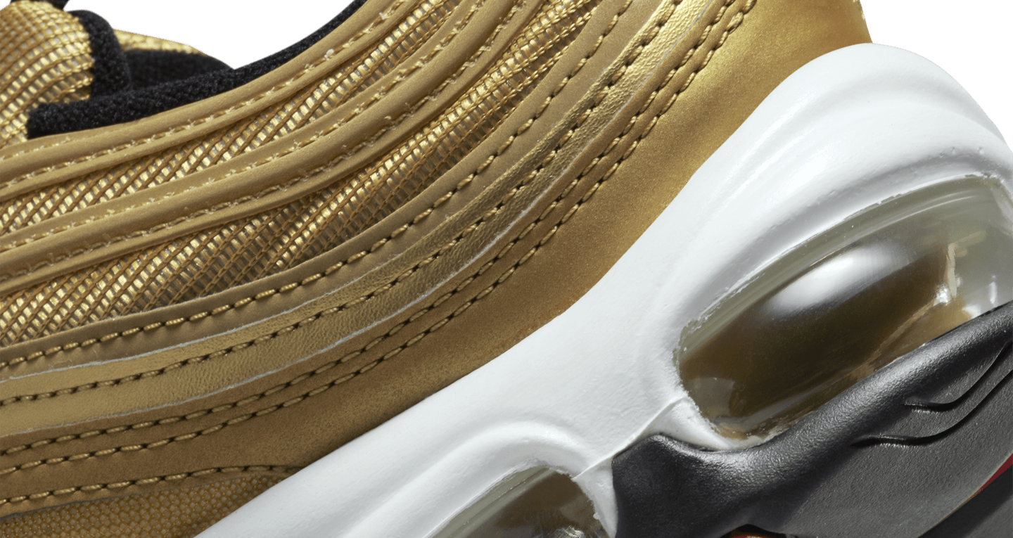Women's Air Max 97 'Golden Bullet' (DQ9131-700) Release Date. Nike SNKRS