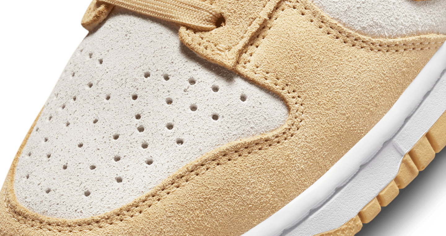 Women's Dunk Low 'Gold Suede' (DV7411-200) Release Date. Nike SNKRS