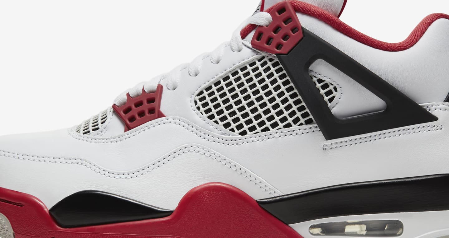 วันเปิดตัว Air Jordan 4 “Fire Red”. Nike SNKRS