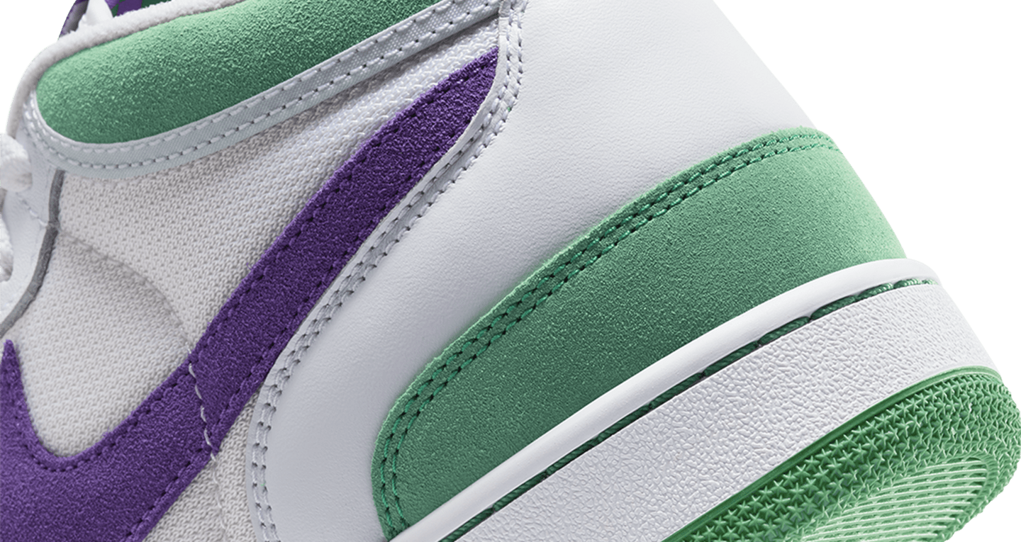 Attack 'Court Green and Hyper Grape' (FZ2097-101) release date. Nike SNKRS