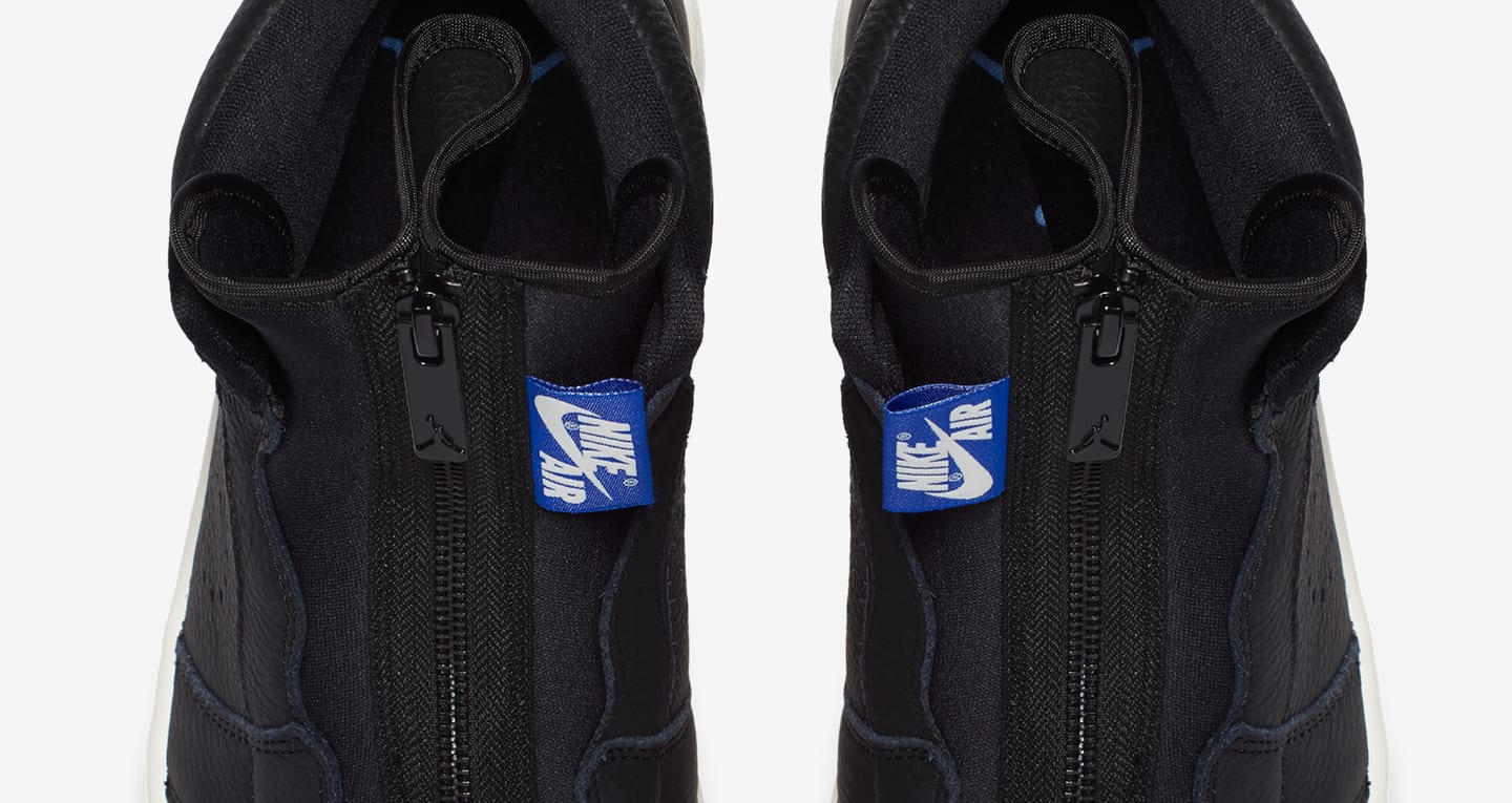 Air Jordan 1 High Zip 'Black & Hyper Royal' Release Date. Nike SNKRS
