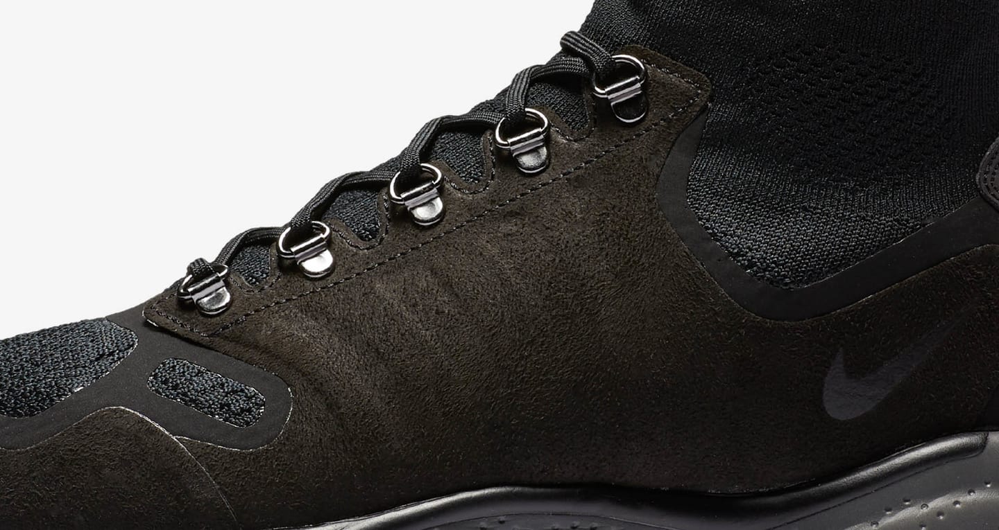 Nike Air Zoom Talaria Mid Flyknit "Black & Dark Grey". Nike SNKRS