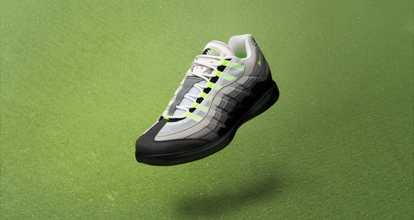 NikeCourt Vapor RF x AM95 "Black & Volt" – Erscheinungsdatum. Nike SNKRS AT