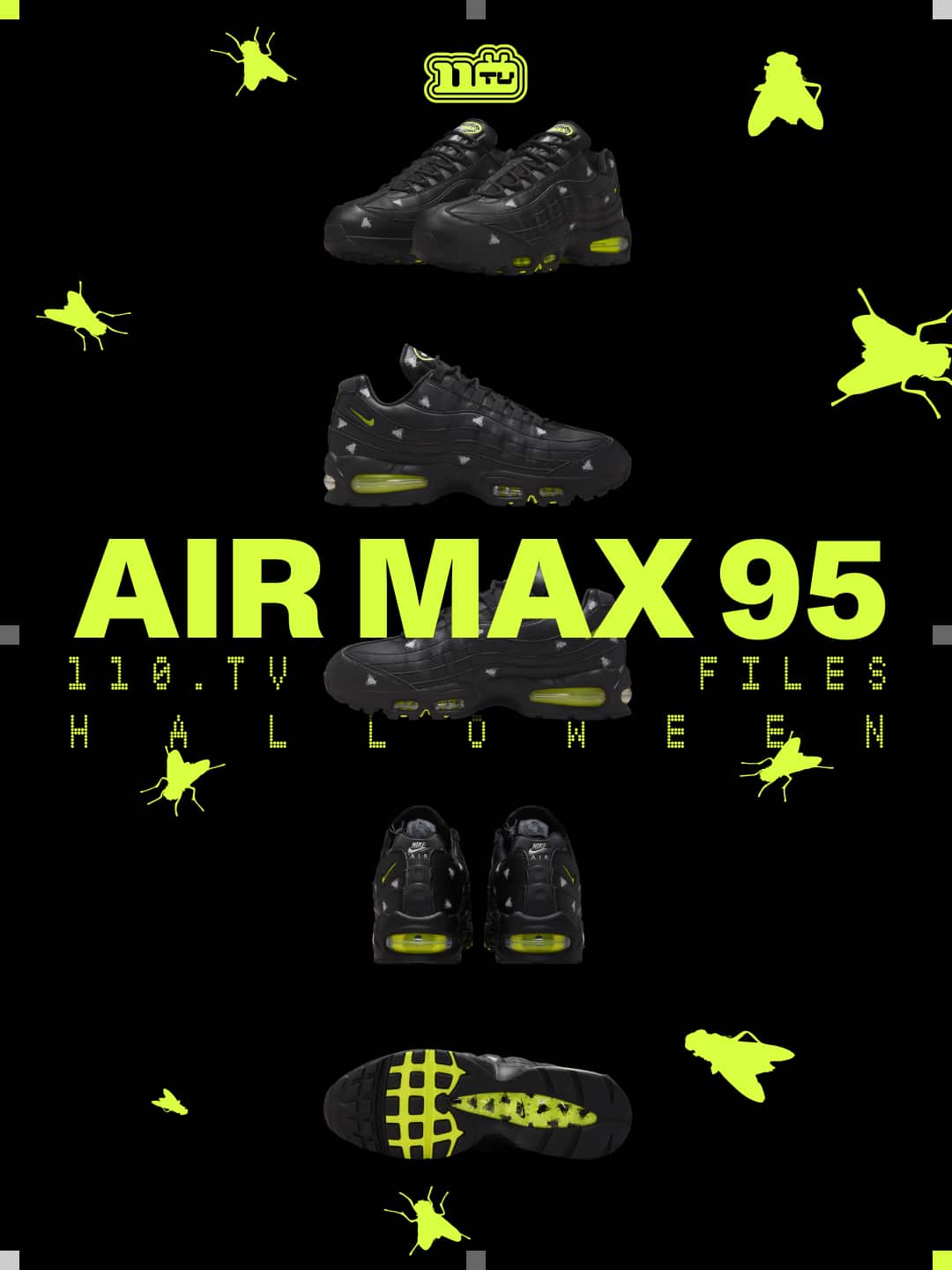 110.TV Files: AIR MAX 95 'HALLOWEEN'. Nike SNKRS