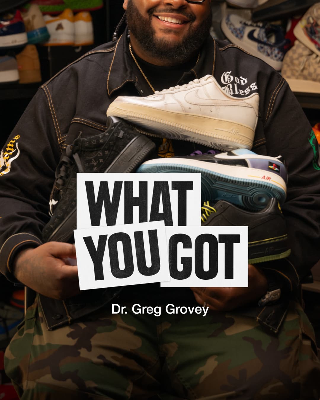 What You Got: Dr. Greg Grovey. Nike SNKRS