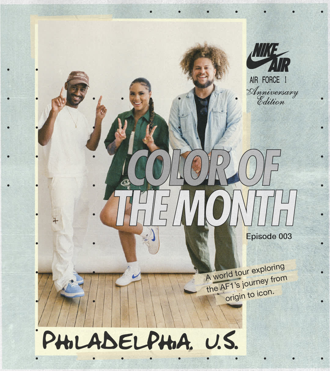 Air Force 1 Color of the Month: Philadelphia. Nike SNKRS