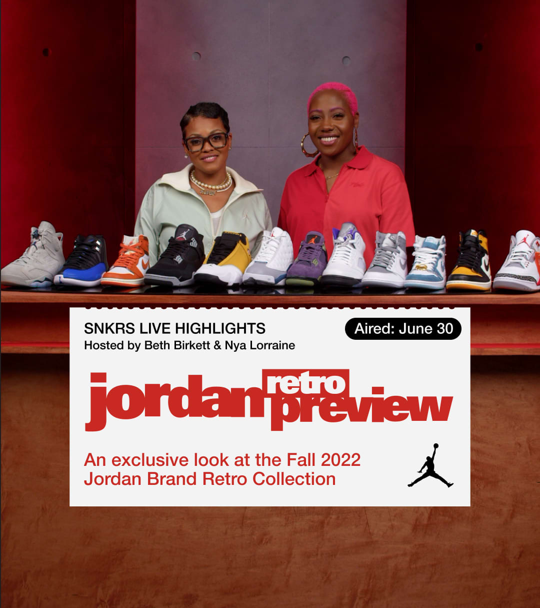 SNKRS Live Highlights: Anteprima Jordan Retro – Collezione Fall 2022 ...
