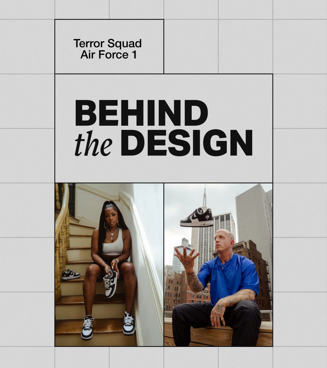 Behind the Design: Air Force 1 x Terror Squad. Nike SNKRS