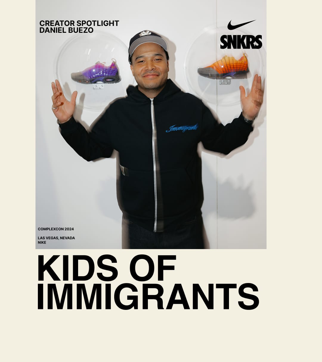 Creator Spotlight: Daniel Buezo. Nike SNKRS