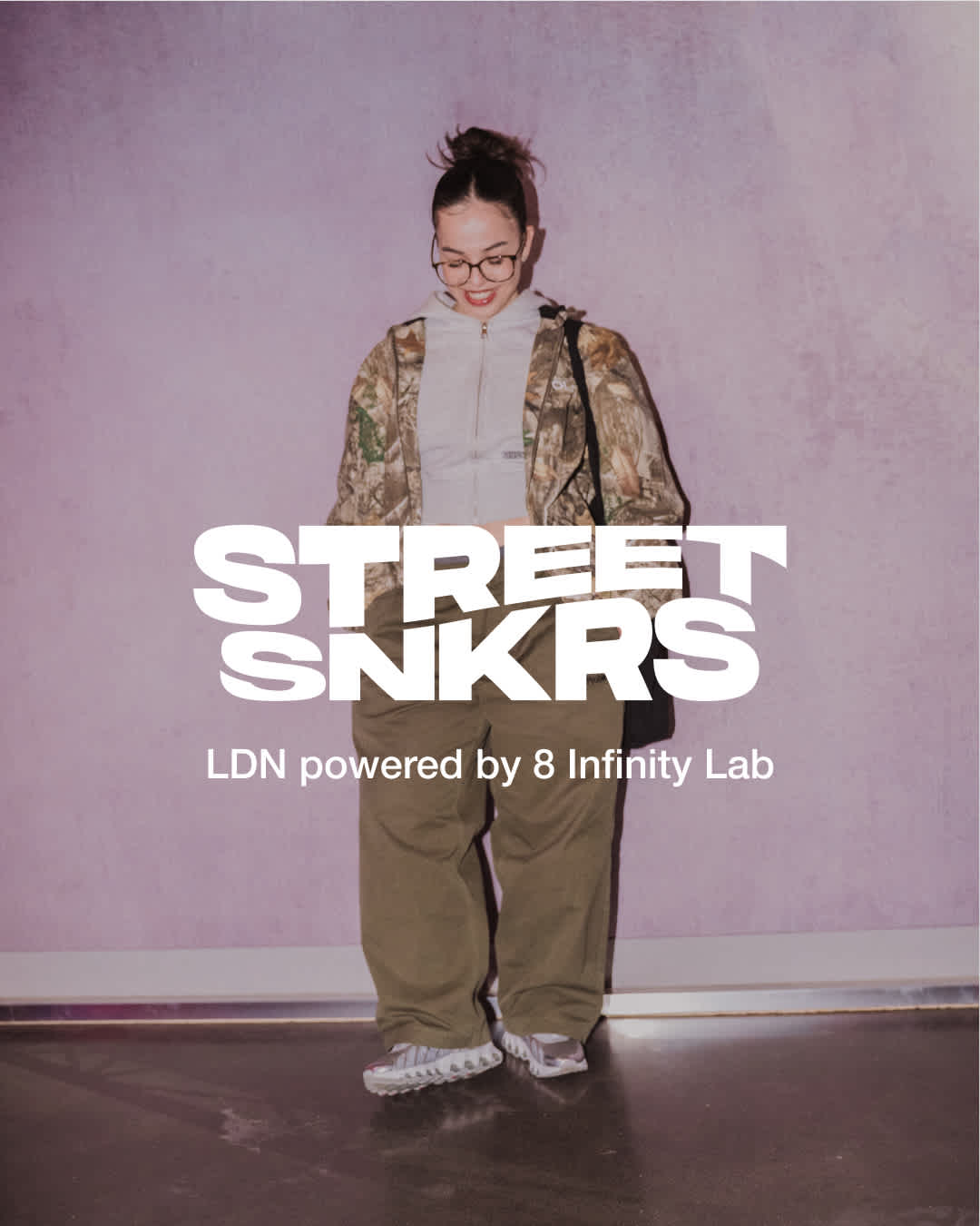 Street SNKRS: LDN powered by 8 Infinity Lab. Nike SNKRS