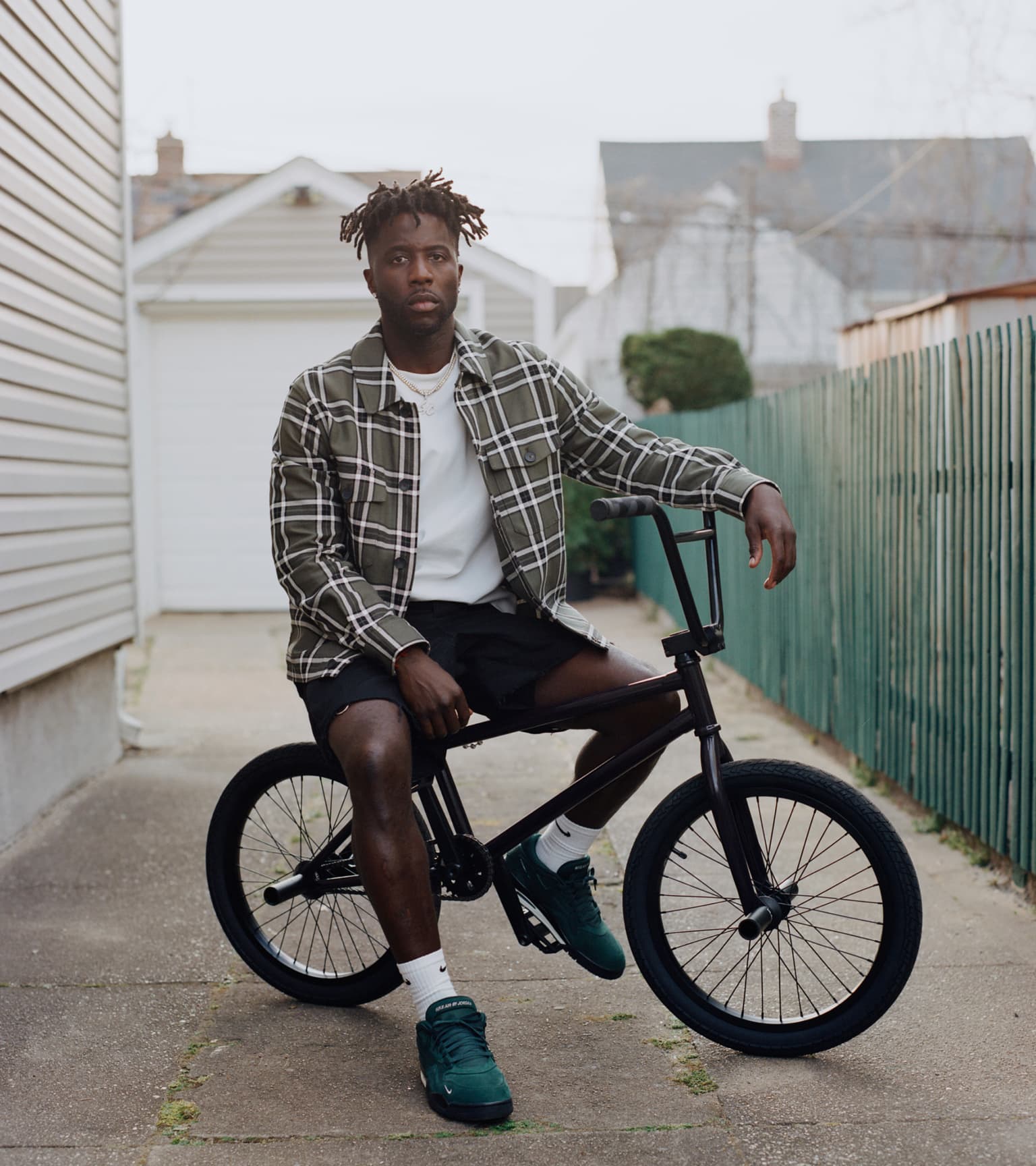 Air Jordan Nigel 4RM 'Fence Green'. Nike SNKRS