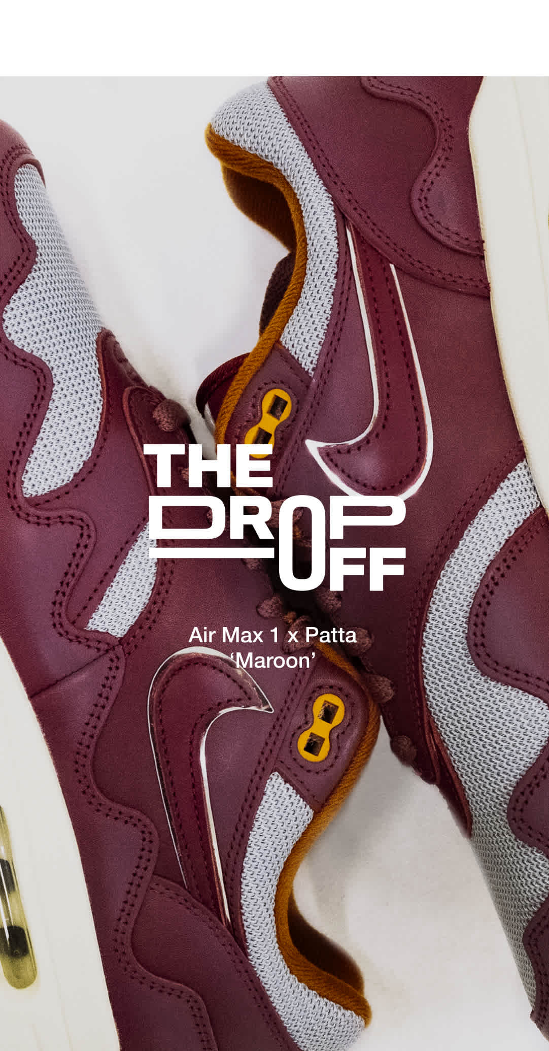 The Drop-Off: Clark Kent Patta AM1. Nike SNKRS