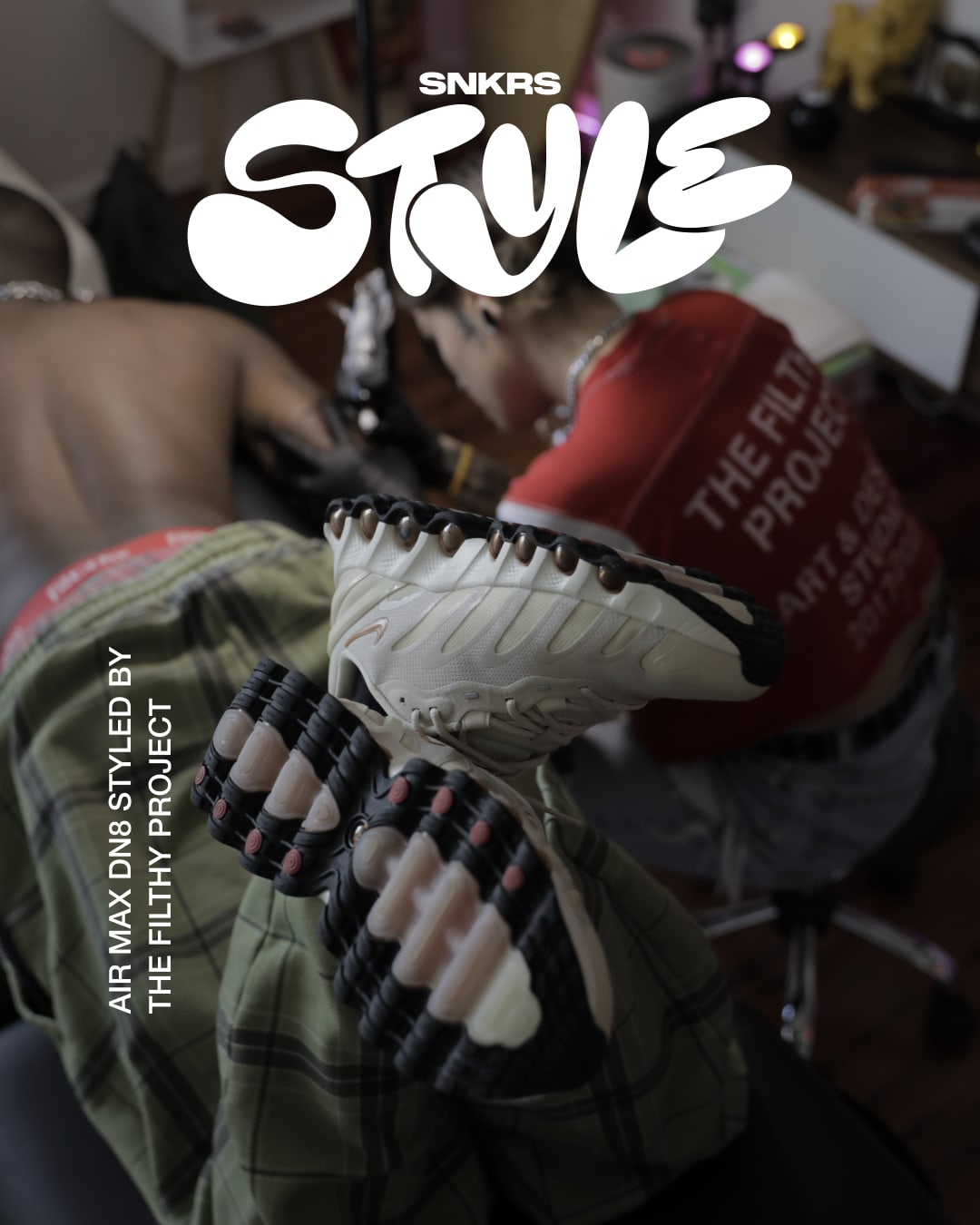SNKRS Style: Air Max Dn8 und The Filthy Project. Nike SNKRS
