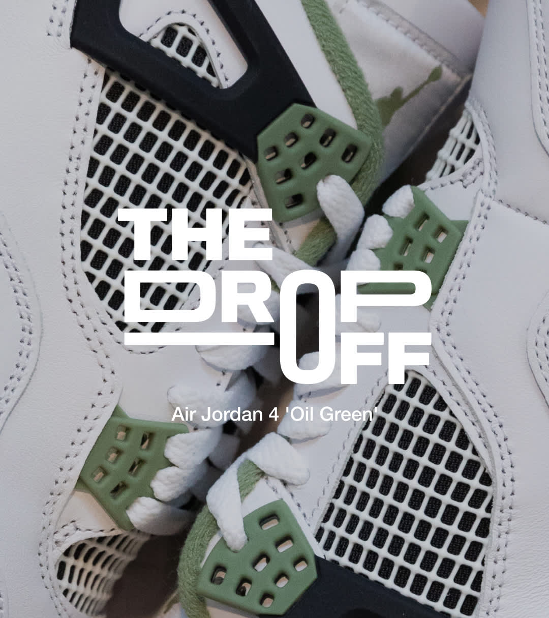 The Drop-Off: Air Jordan 4 'Oil Green' with Davante Adams and Sandra ...