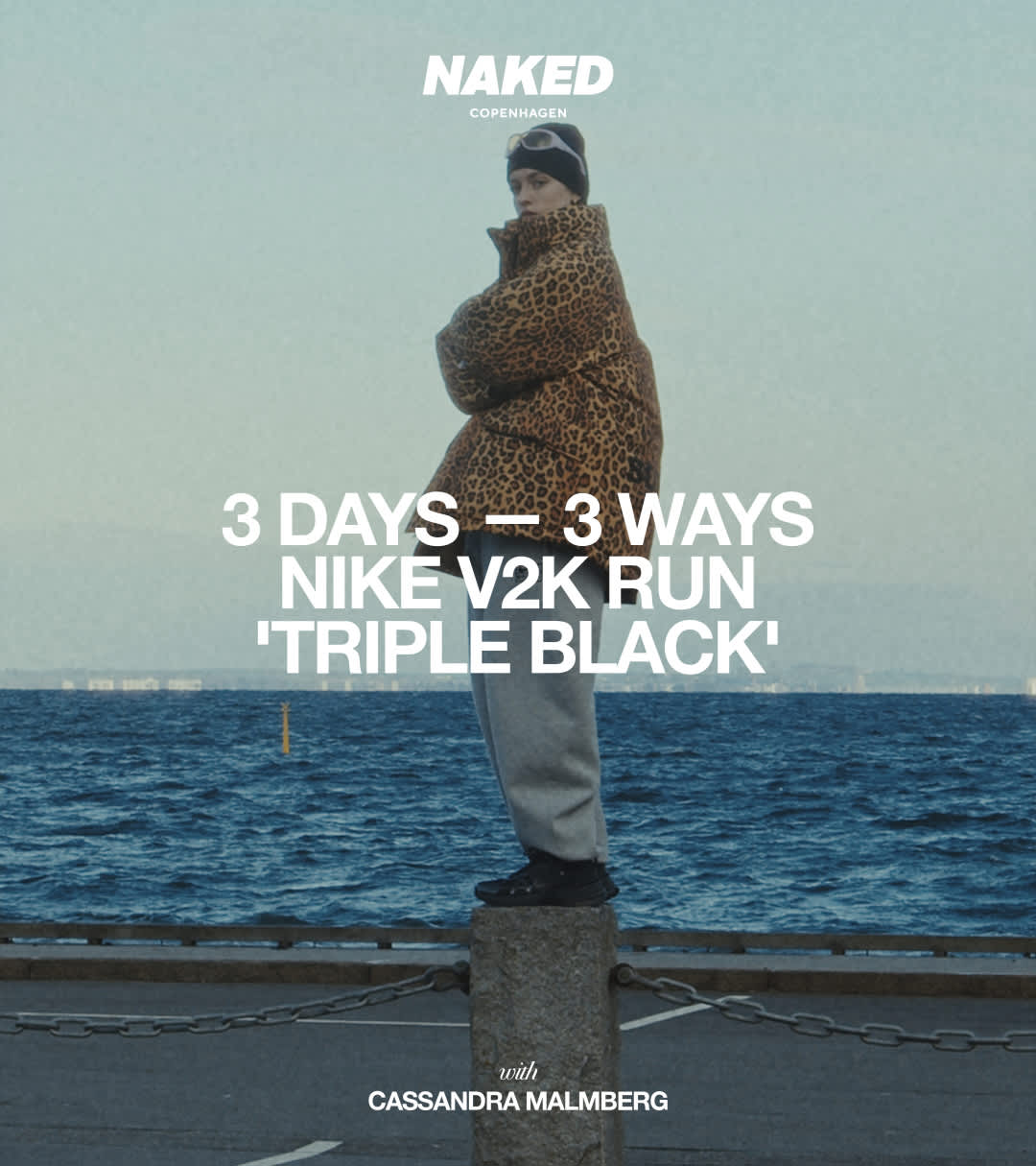 3 Days 3 Way - V2K Run 'Triple Black' with Cassandra. Nike SNKRS