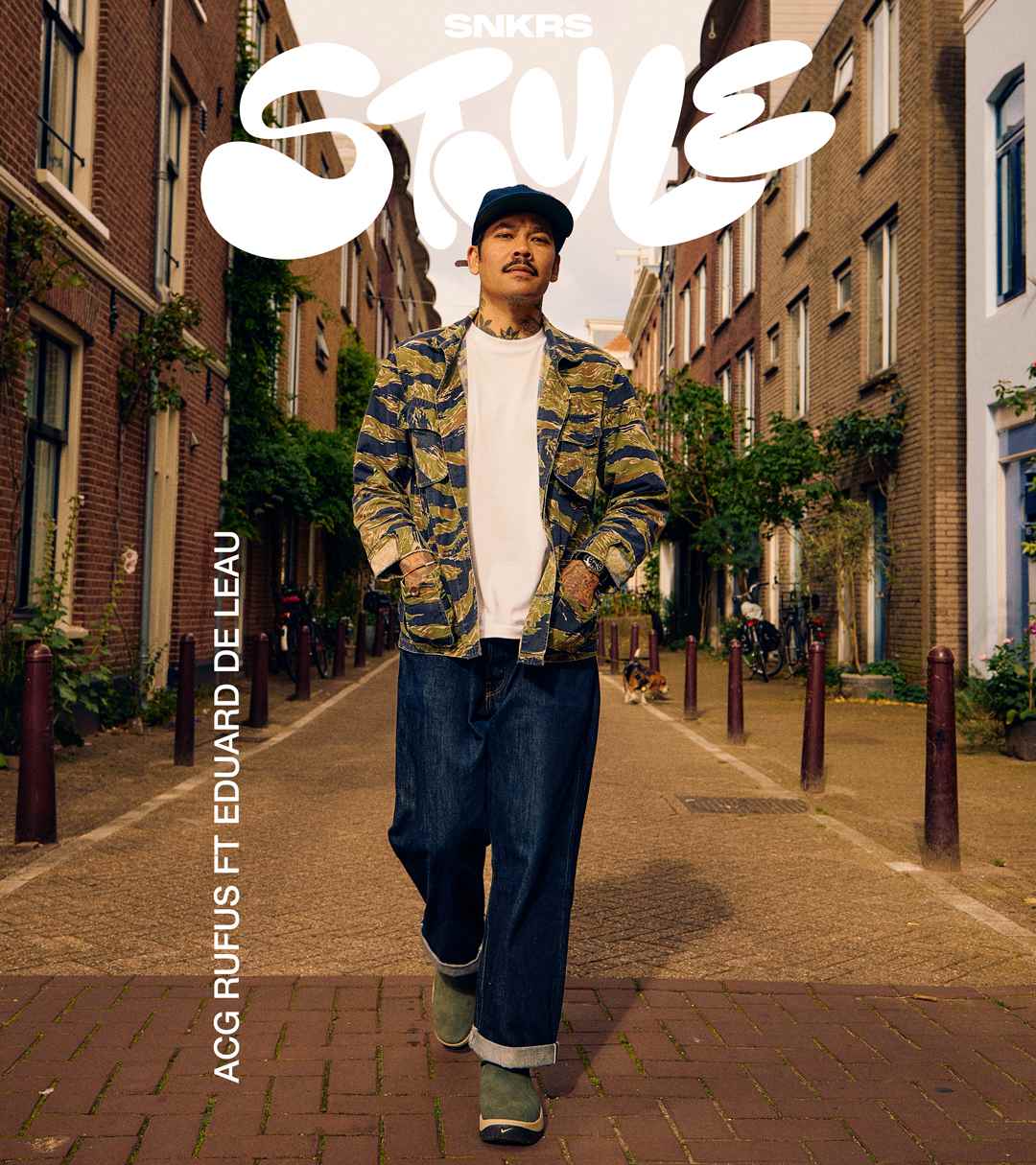 SNKRS STYLE: RUFUS with Edu. Nike SNKRS