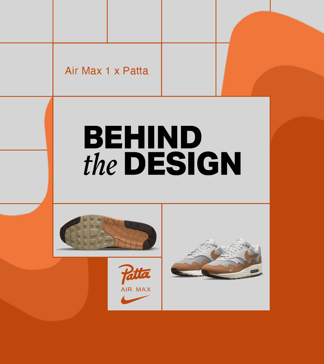 Behind the Design : Air Max 1 x Patta. Nike SNKRS
