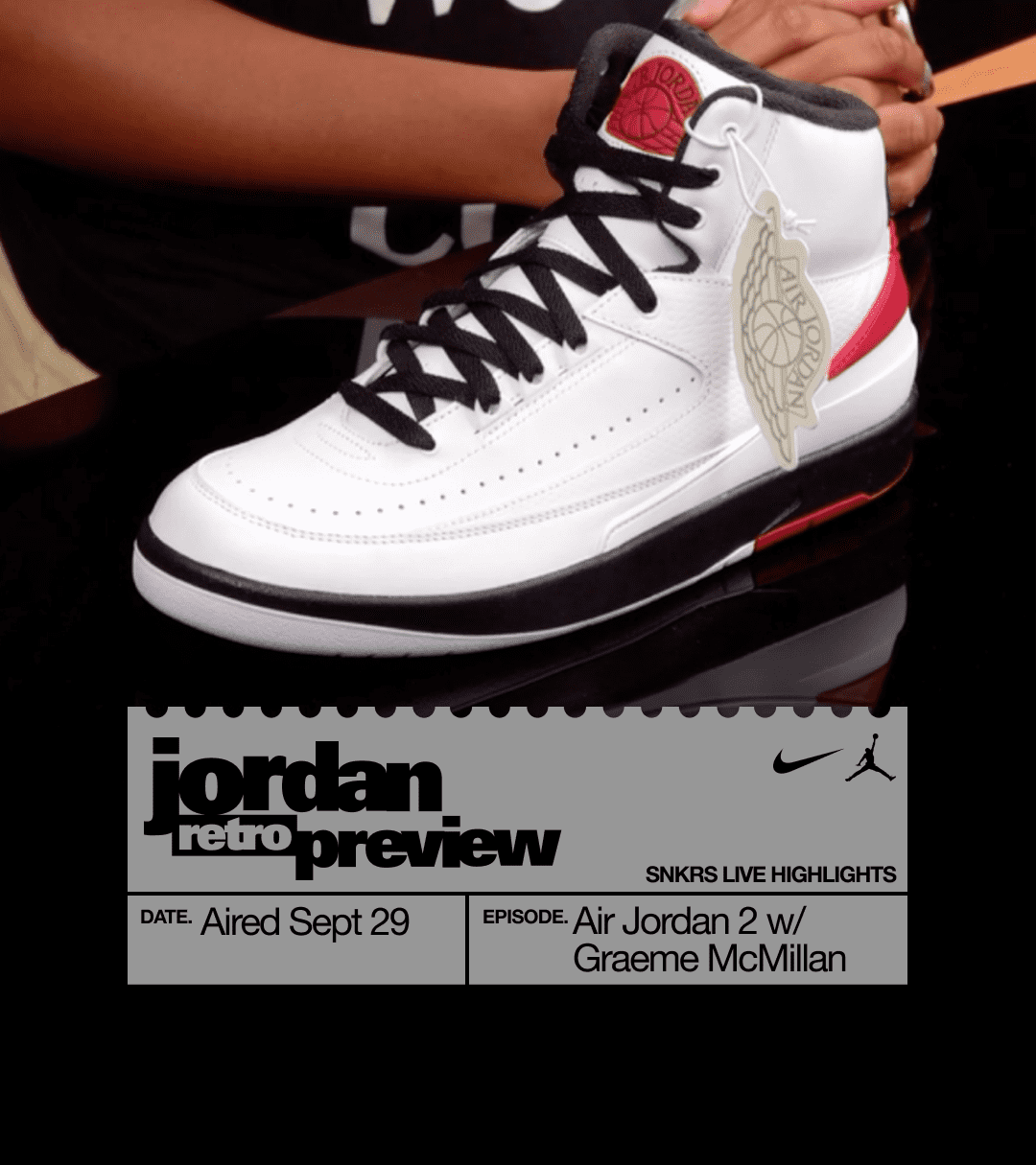 SNKRS Live Highlights: anteprima Jordan Retro – Direttamente dalla ...