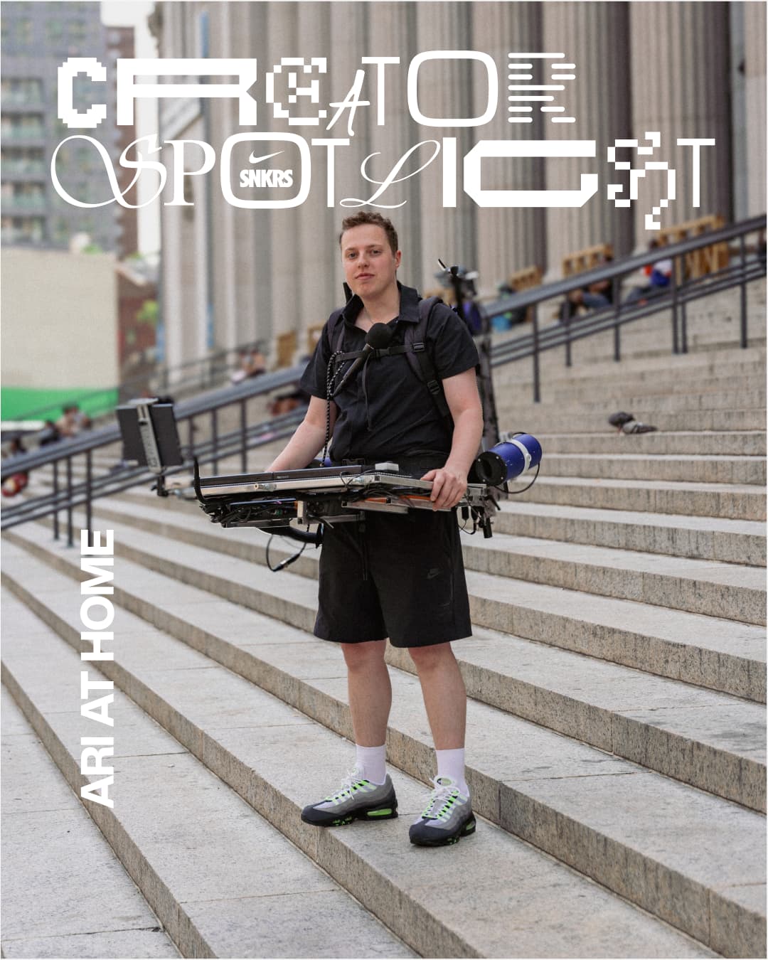 Creator Spotlight: Ari at Home. Nike SNKRS