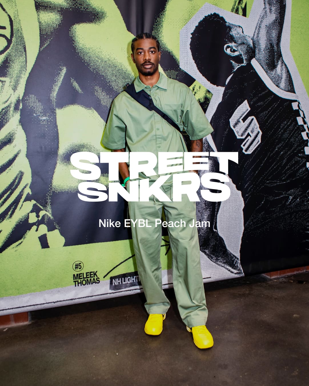 Street SNKRS: Nike EYBL Peach Jam. Nike SNKRS