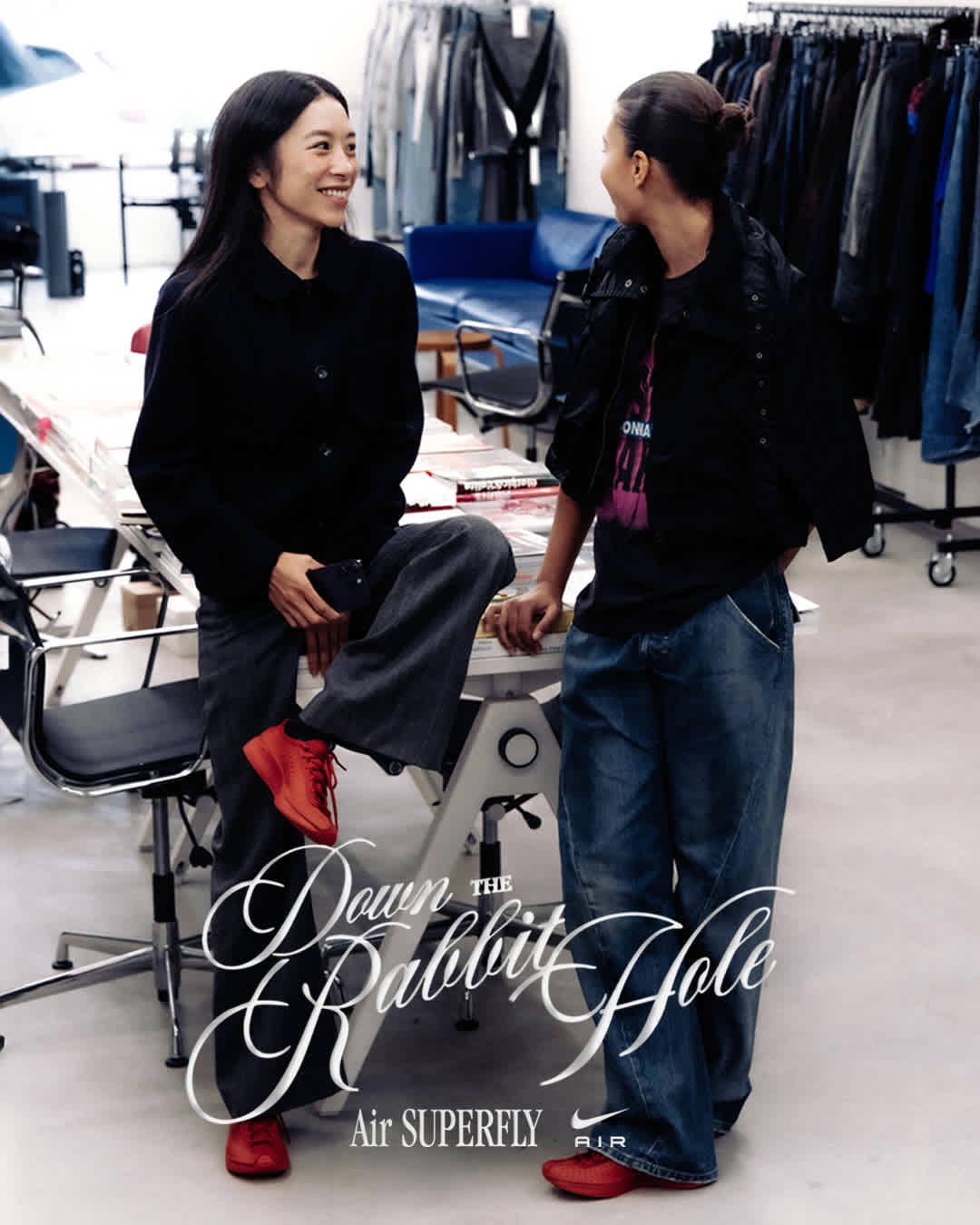 Down the Rabbit hole with Amy Pham Thi: Air Superfly. Nike SNKRS