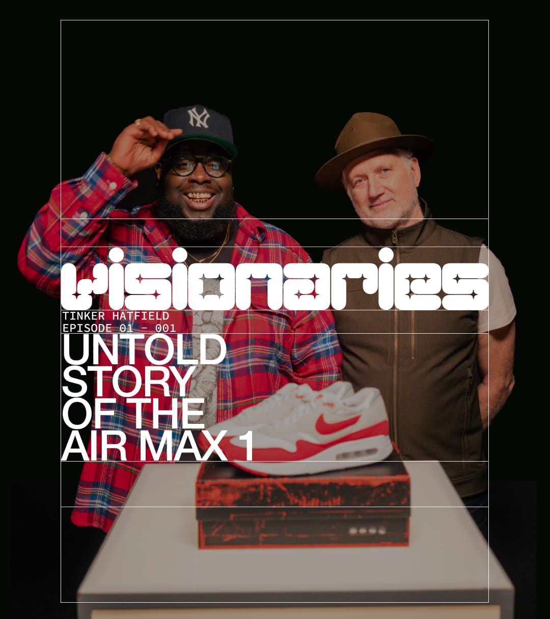 Visionaries: Az AM1 '86 eddig nem ismert története. Nike SNKRS