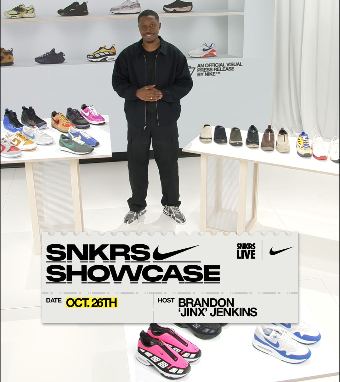 SNKRS Live Highlights: SNKRS Showcase. Nike SNKRS