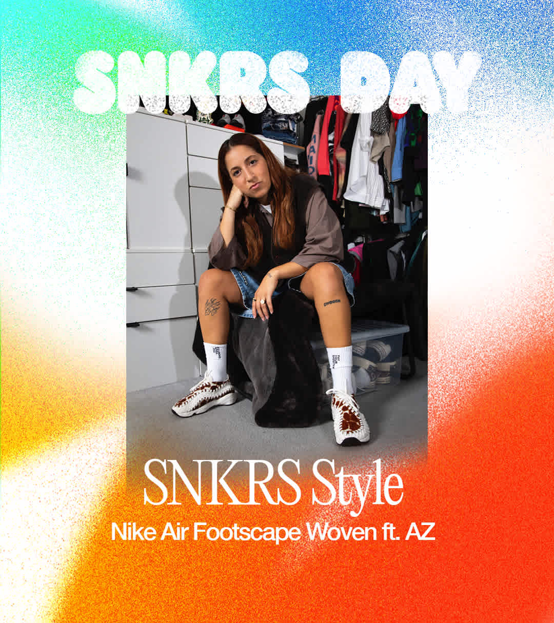 SNKRS Style: Nike Air Footscape Woven ft. AZ. Nike SNKRS