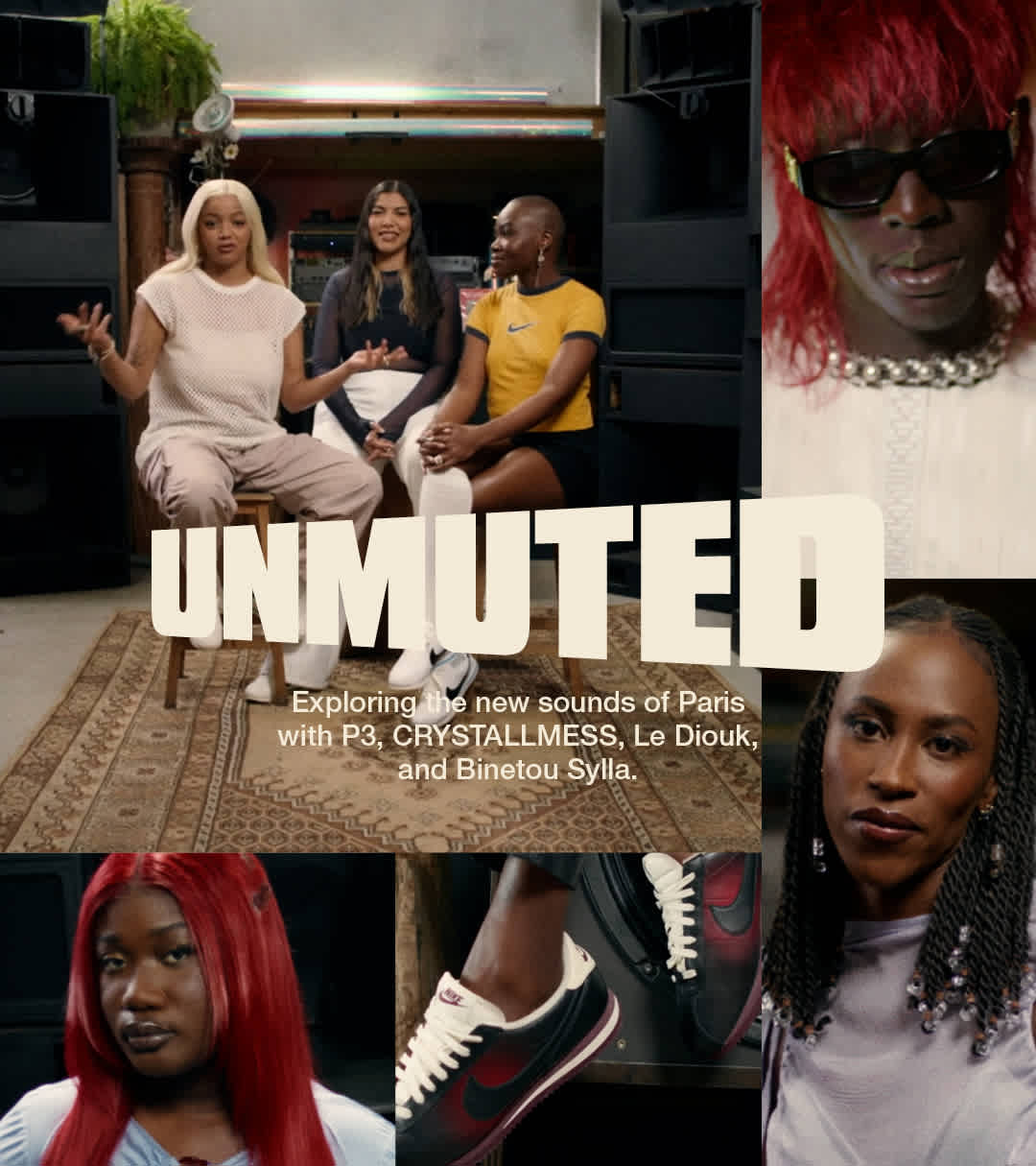 Cortez Unmuted / Sound System. Nike SNKRS