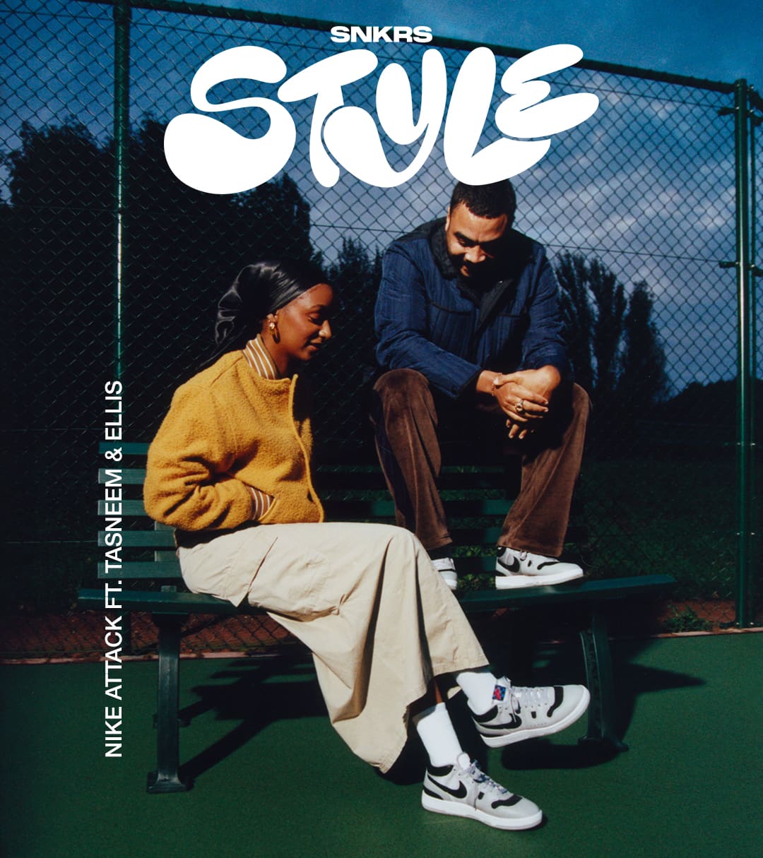 SNKRS Style: Nike Attack με τους Tasneem και Ellis. Nike SNKRS