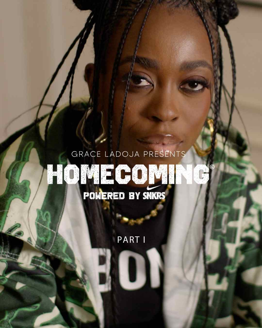 Grace Ladoja uvádí Návrat domů: V režii SNKRS – 1. část. Nike SNKRS