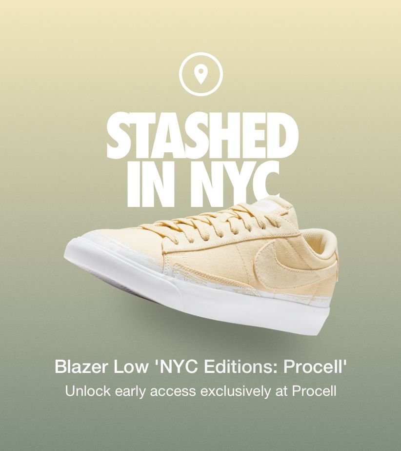 SNKRS Stash: Blazer Low 'NYC Editions: Procell' . Nike SNKRS