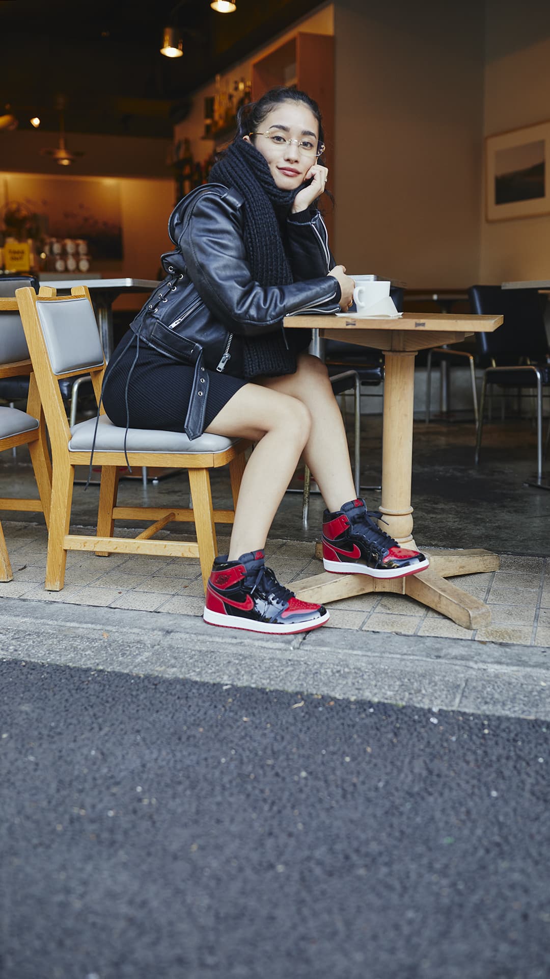 【NIKE公式】SNKRS Style: AJ1 'Patent Bred' with Yurino